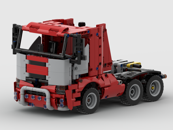 LEGO MOC Low Loader (42098 C-Model) by jannikgo | Rebrickable - Build ...