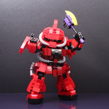 LEGO MOC CHAR ZAKU FINAL by choi_dambaek | Rebrickable - Build with LEGO