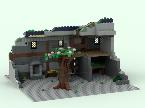 LEGO MOC Ruined Forge (Modular) by Dubby | Rebrickable - Build with LEGO