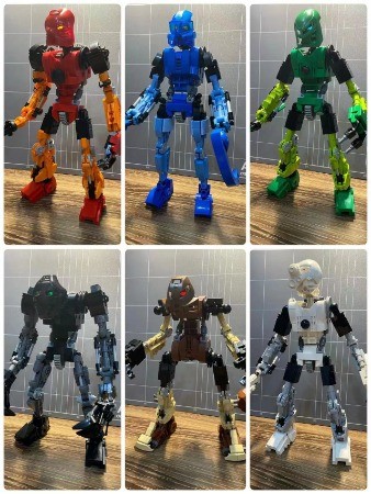 LEGO MOC Toa Tahu Re-Invention by GiiKei | Rebrickable - Build with LEGO