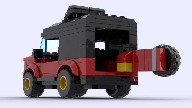 LEGO MOC 6563 Offroader 6-wide remake by Miroslaw_Sprzeglo ...