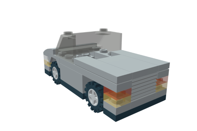 LEGO MOC car with boot by hitoproductions | Rebrickable - Build with LEGO