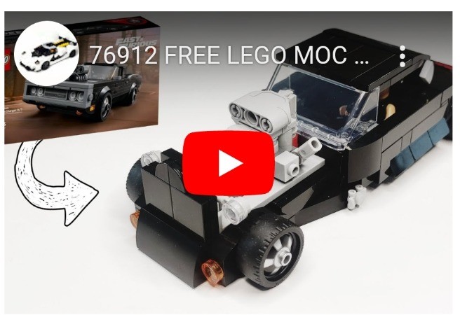 LEGO MOC-144587 76912 Hot Rod Dodge by Lovestone | Rebrickable - Build ...