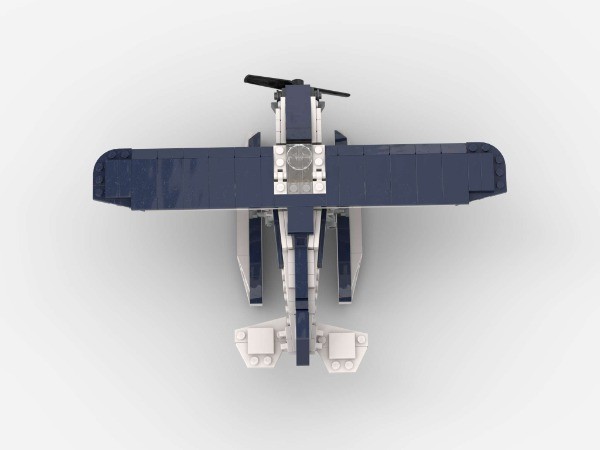 LEGO MOC Piper Super Cub (Floats) by Maxis69 | Rebrickable - Build with ...