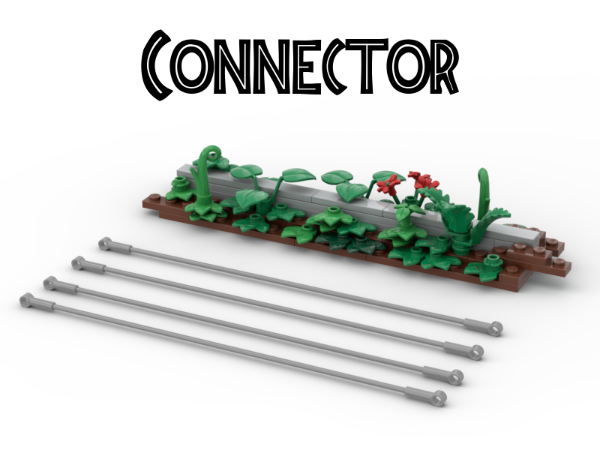 LEGO MOC JP Dilophosaurus Fence by JP_Brick | Rebrickable - Build with LEGO