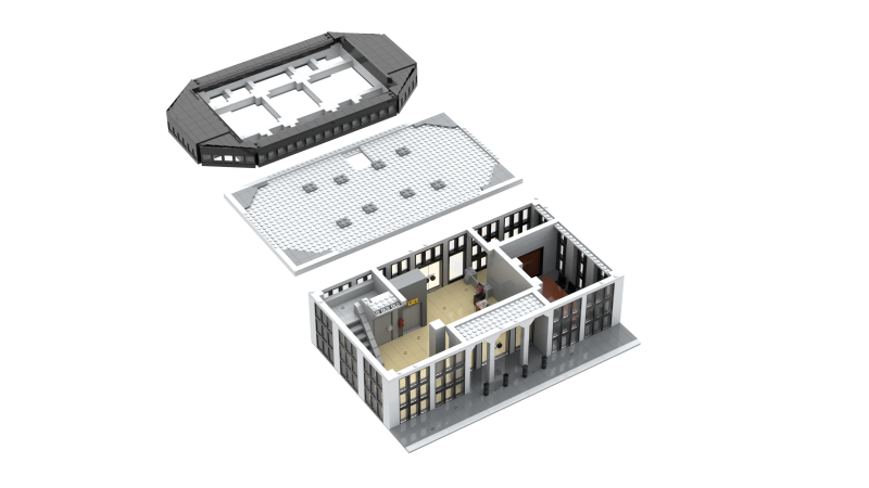 LEGO MOC Base for the Avengers Tower - Metlife Building 48 x 32 (Ground ...