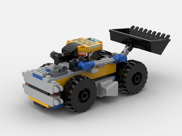 LEGO MOC-152177 60385 Mine Loader by BrickBash | Rebrickable - Build ...