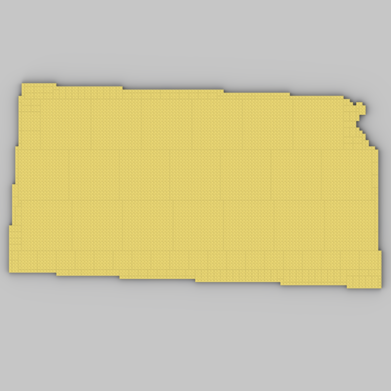 LEGO MOC-179331 Giant Contiguous United States Map by hawkfan08 ...