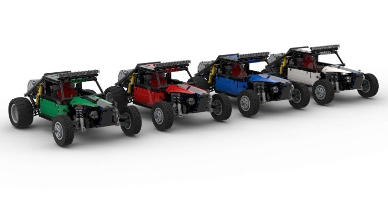 LEGO MOC Buggy with dampers (pneumatic cylinders) by Stinkwell_exhaust ...