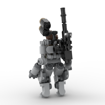 LEGO MOC realistic Mech Suit by TinyTalesStudio | Rebrickable - Build ...