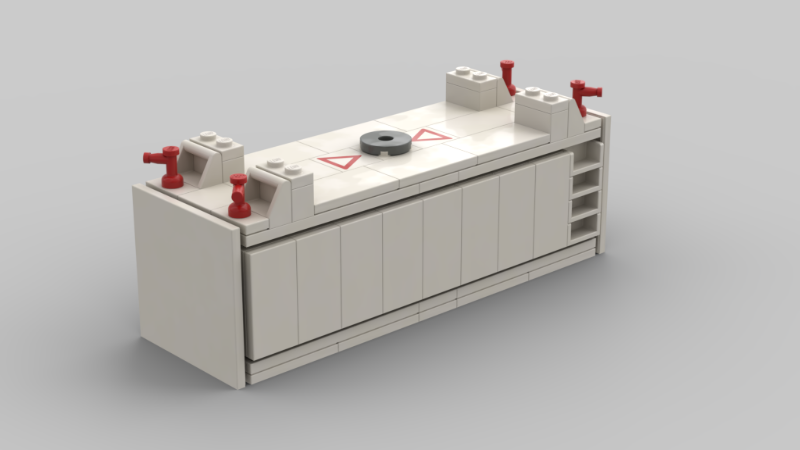 LEGO MOC Mining Water Tank by Futurism_Lego | Rebrickable - Build with LEGO