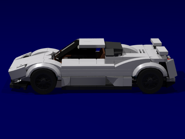 LEGO MOC Pagani Zonda C12 by oxiebricks | Rebrickable - Build with LEGO