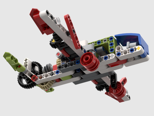 LEGO MOC Propeller Plane by Raptor9889 | Rebrickable - Build with LEGO