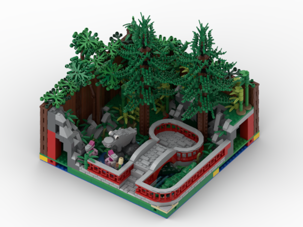 LEGO MOC Modular Zoo by Legofan21 | Rebrickable - Build with LEGO