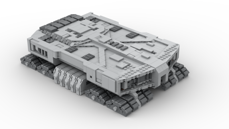 LEGO MOC-189774 "Dune" Spice Harvester Chassis by seregiz | Rebrickable ...