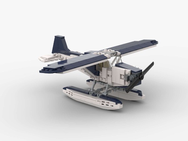 LEGO MOC Piper Super Cub (Floats) by Maxis69 | Rebrickable - Build with ...