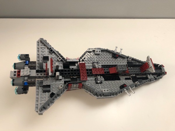 LEGO MOC Ahsoka's Venator - 75362 Ahsoka Tano's T-6 & 75312 Slave I Alt ...