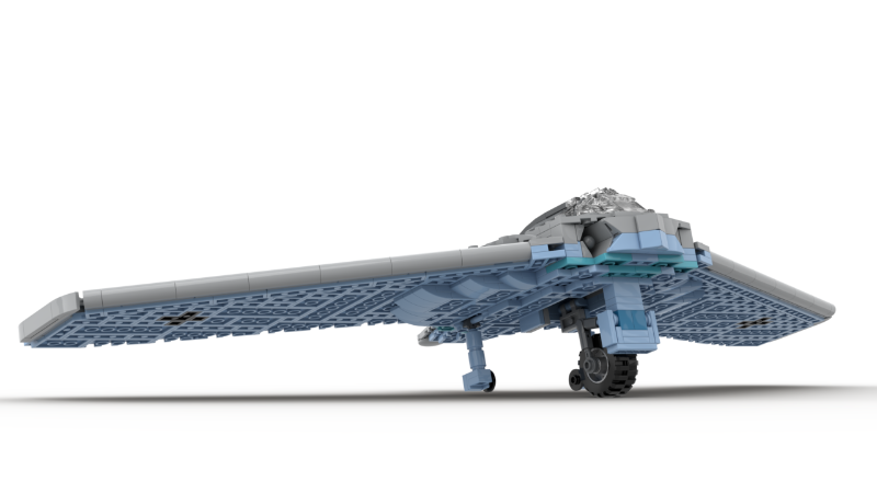 LEGO MOC Horten Ho 229 by Uranium_Bricks | Rebrickable - Build with LEGO