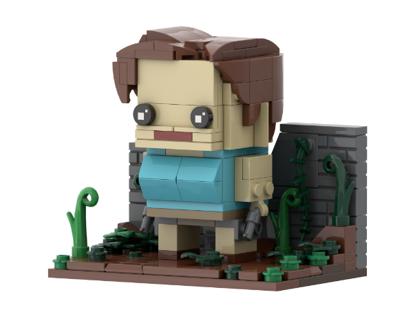 LEGO MOC-193236 Lara Croft Brickhead by Bucktopus | Rebrickable - Build ...