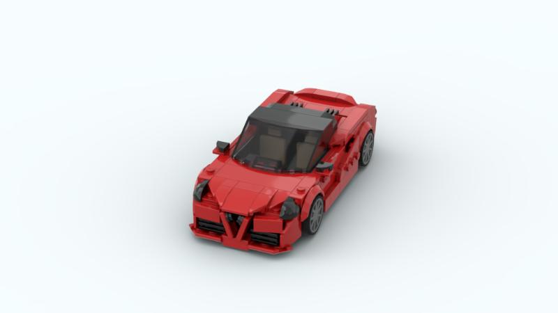 LEGO MOC Alfa Romeo 4C Spider- With Racetrack by ELUMBRICKS ...