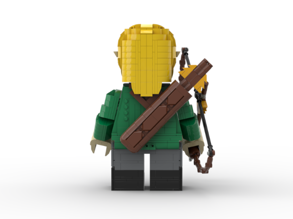 LEGO MOC Maxifigure Legolas by Sabrisiria | Rebrickable - Build with LEGO