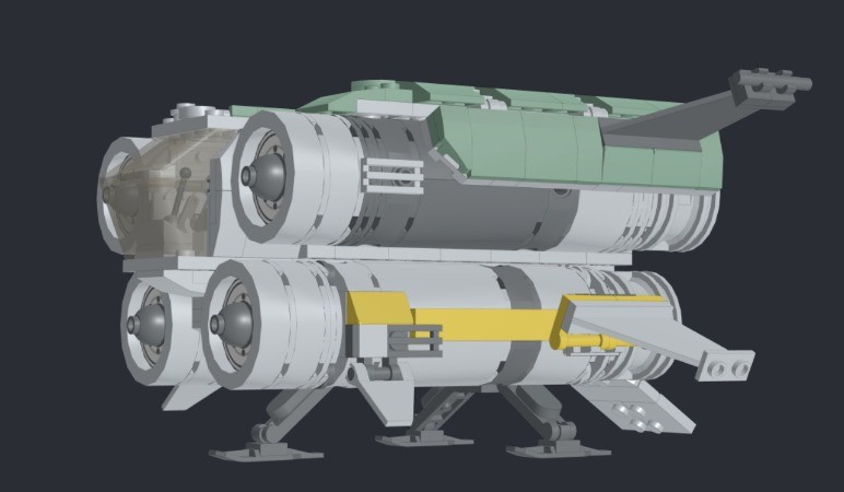 LEGO MOC Quadjumper - ANDOR by Kay_the_maker | Rebrickable - Build with ...