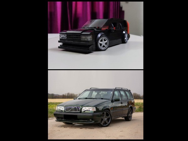 LEGO MOC Volvo 850 Estate R by RI Brix | Rebrickable - Build with LEGO