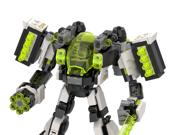 LEGO MOC Blacktron II Mech Add-On Pack 03 by Mech_Error | Rebrickable ...
