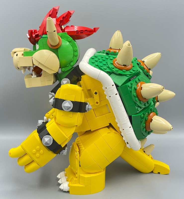 Review: 71411-1 - The Mighty Bowser | Rebrickable - Build with LEGO