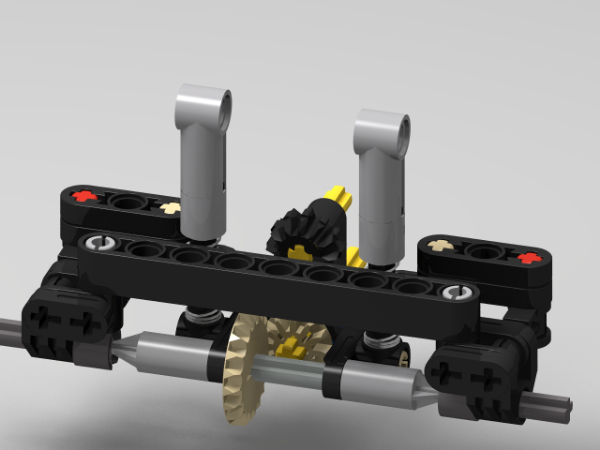 LEGO MOC Front wheel-drive (FWD) by twooosim | Rebrickable - Build with ...