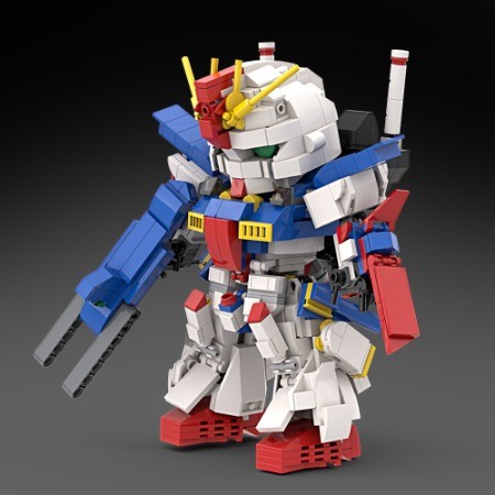 LEGO MOC ZZ GUNDAM by choi_dambaek | Rebrickable - Build with LEGO