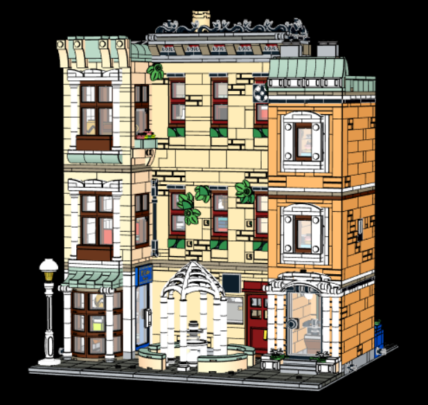 LEGO MOC-233039 Peter Parker’s Apartment and Shop - Alternate Build of ...