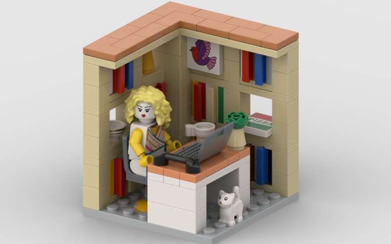 LEGO MOC The perfect secretary by Bricks Motion Studio | Rebrickable ...