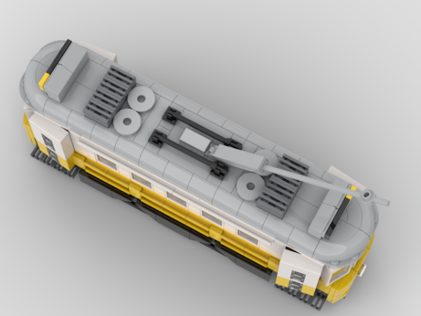 LEGO MOC Lisbon style Tram by Spotted Bricks | Rebrickable - Build with ...
