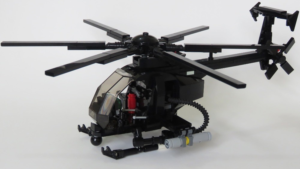 LEGO MOC AH/MH-6M Lego Little Bird-Killer Egg Helicopter by Darcanj ...