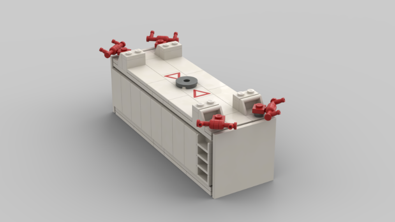 LEGO MOC Mining Water Tank by Futurism_Lego | Rebrickable - Build with LEGO