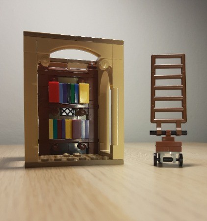 LEGO MOC Side wing of the library by Polokot | Rebrickable - Build with ...