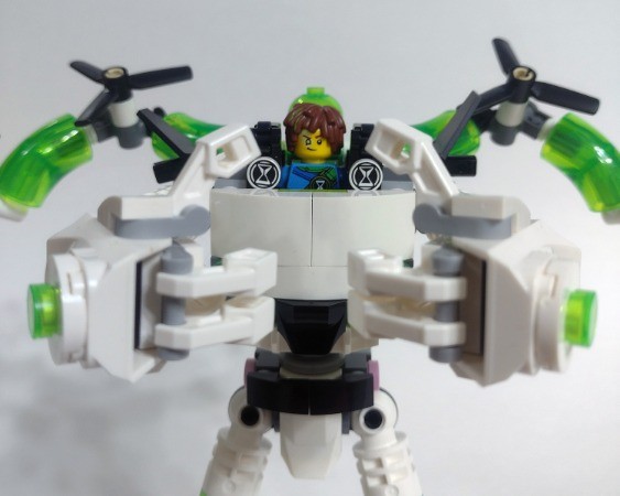 LEGO MOC Mateo & Z-Blob Airborne Mech - (71471-1 & 71454-1) by Mech ...