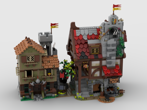 LEGO MOC-182279 Medieval village(Tavern, smithy) by J_sbricks ...