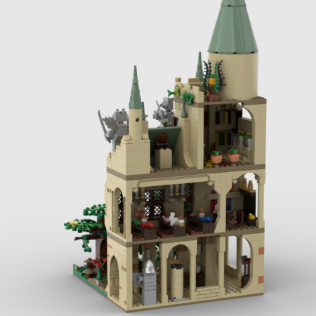 LEGO MOC Transmutation courtyard by Polokot | Rebrickable - Build with LEGO
