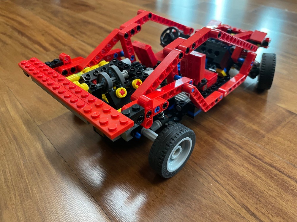 LEGO MOC Mini 8865: Test Car by CunningFox Designs | Rebrickable ...
