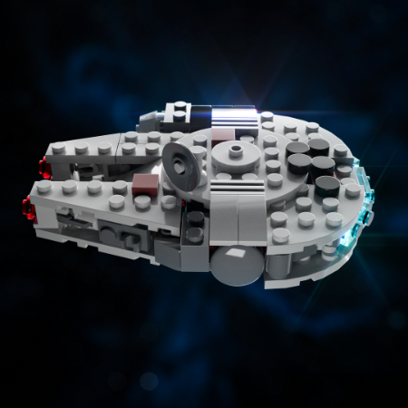 LEGO MOC Lego 75295-1 - Millennium Falcon Alternative - No Extra Parts ...