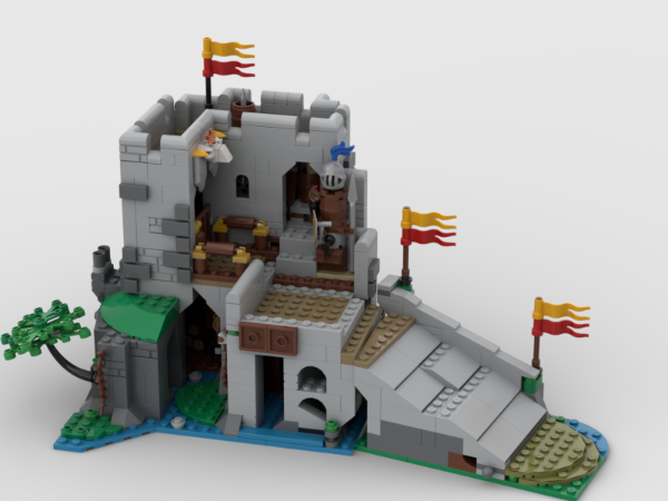 LEGO MOC Lion castle moc by J_sbricks | Rebrickable - Build with LEGO