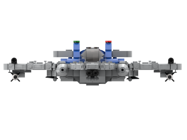 LEGO MOC 6861 X-1 Patrol Craft Reimagined by Rtucker99 | Rebrickable ...