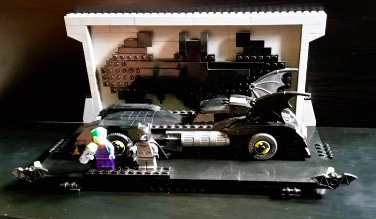 LEGO MOC Batmobile Display Stand by eedan72 | Rebrickable - Build with LEGO
