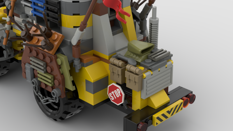 LEGO MOC-179061 Doomsday Bulldozer (Road Clearing Machine) by 蓝呱呱呱呱 ...