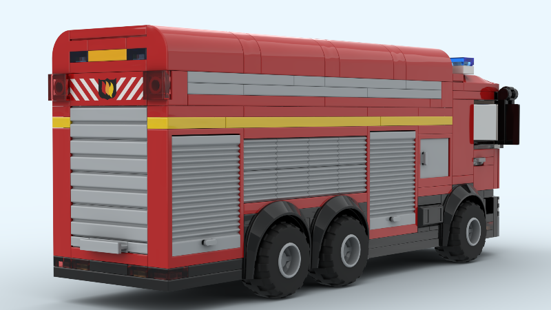 LEGO MOC-170504 Fire Engine Specialist Rescue Unit by Brick Bee ...