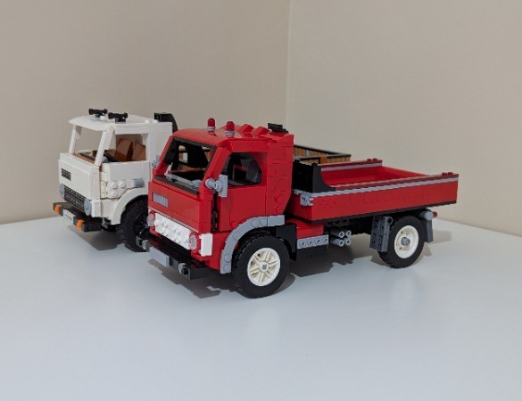 LEGO MOC-206247 10321 Kamaz 4310 by Kirvet | Rebrickable - Build with LEGO
