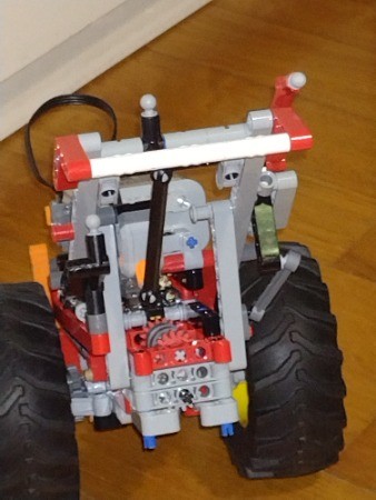 LEGO MOC Single axle tractor with gearbox and pto by Agrimatte97 ...