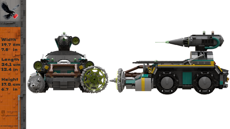 LEGO MOC Lego Rock Raiders Chrome Crusher by NightHawk11991 ...